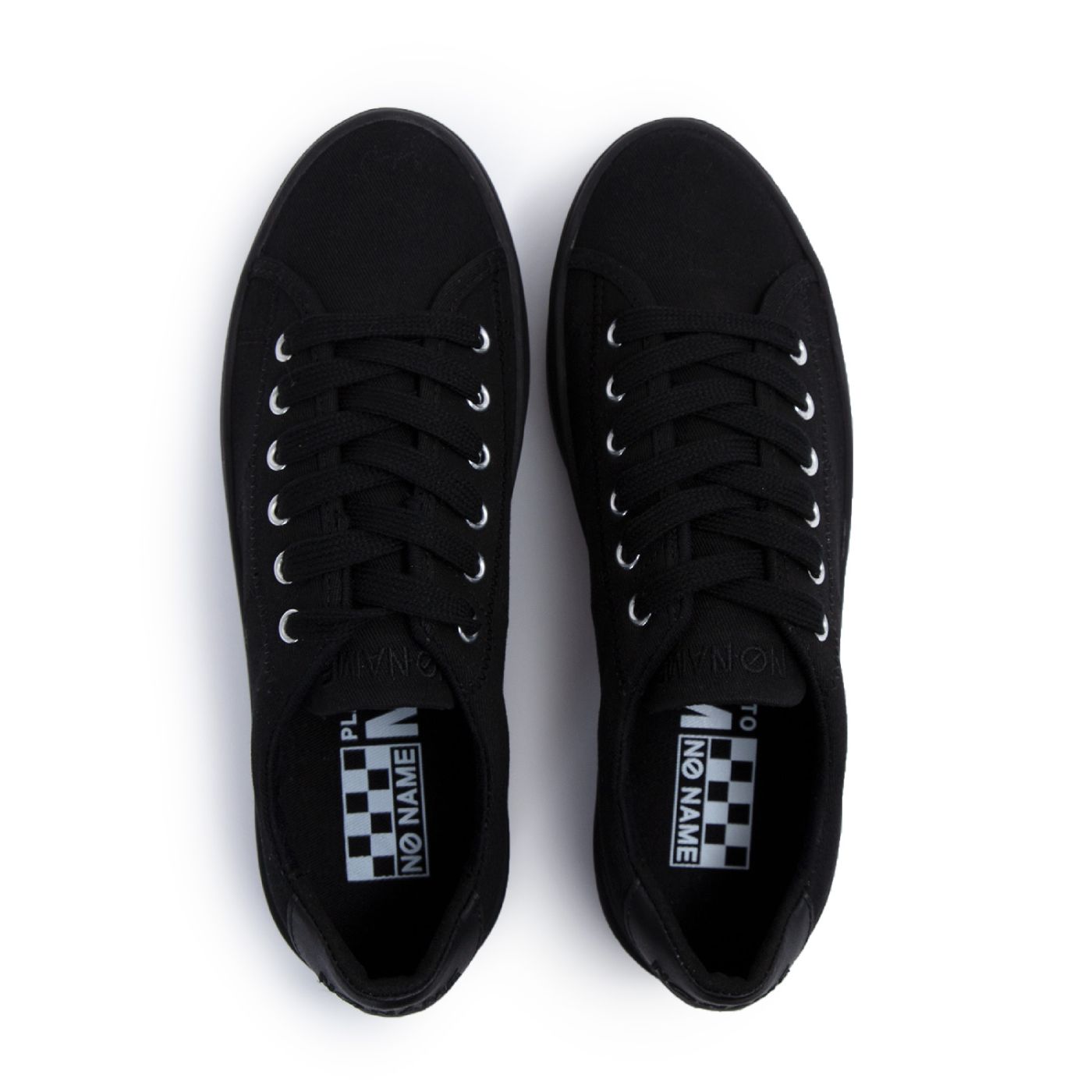 Baskets compensées - PLATO SNEAKER - NOIR