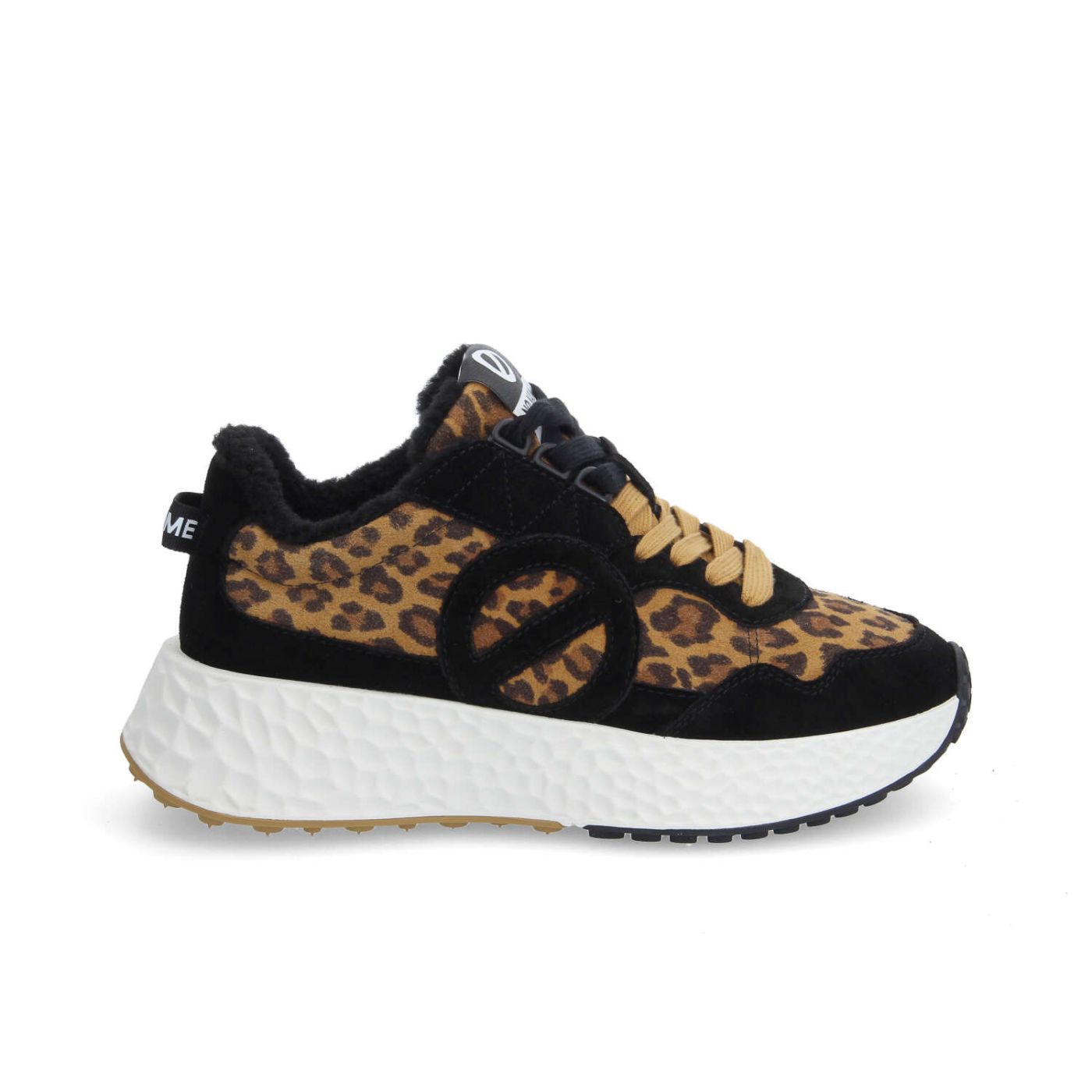 Joggers à lacets femme CARTER JOGGER W - NOIR/LEOPARD