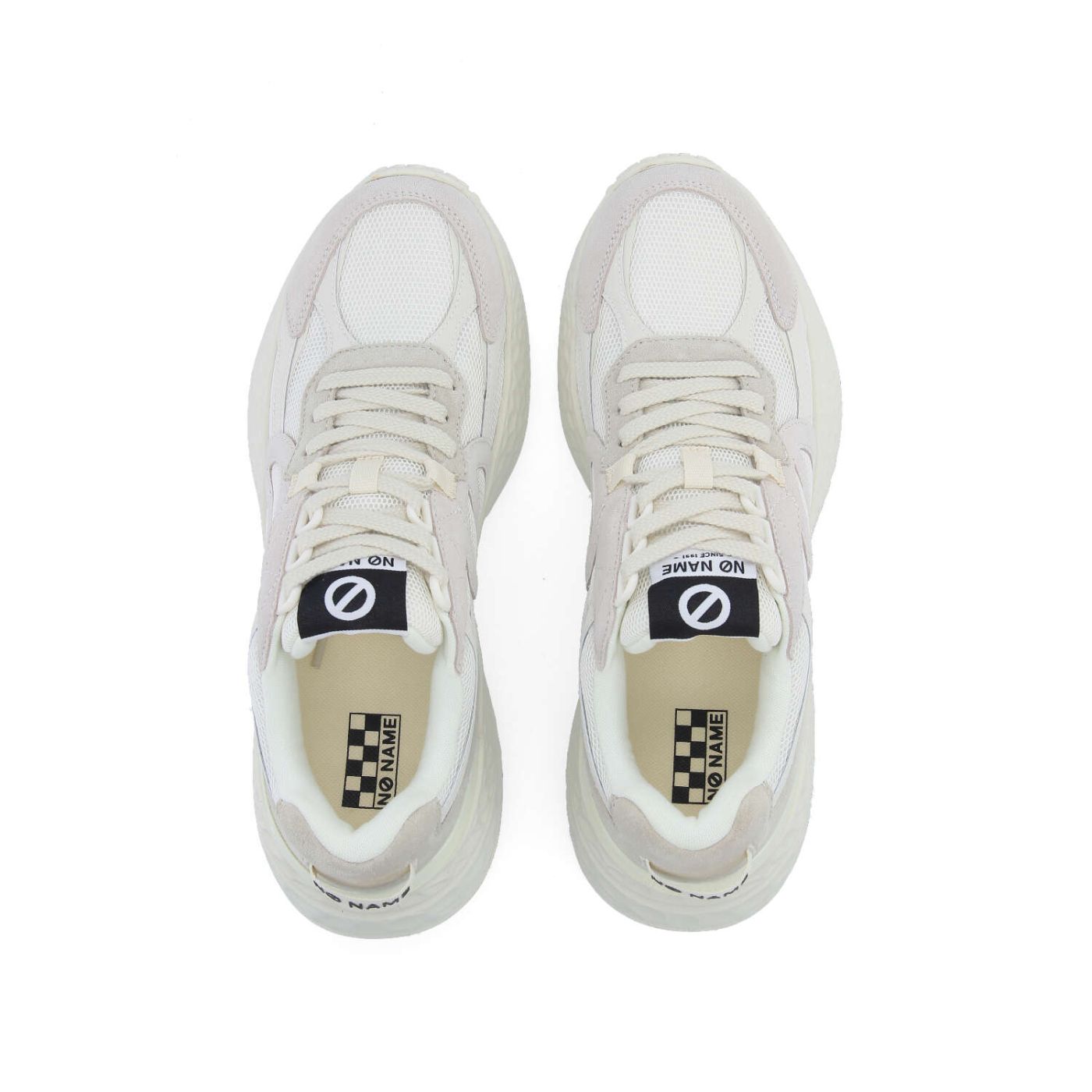 Sneakers allacciate donna - CARTER 2.0 RUNNER M - BIANCO SPORCO/IVOIRE